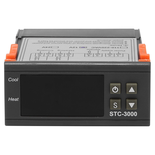 Stc-3000 12V LedDigital контроллер температуры отопления и охлаждения ...