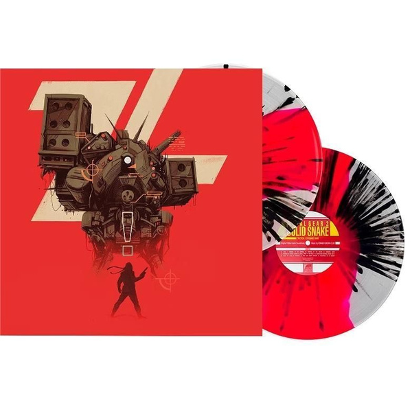 Виниловая Пластинка Metal Gear 2: Solid Snake OST Mondo Exclusive Vinyl ...