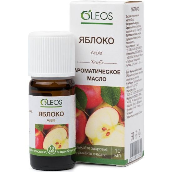 Ароматическое масло OLEOS Яблоко, 10 мл купить на OZON по низкой цене ...