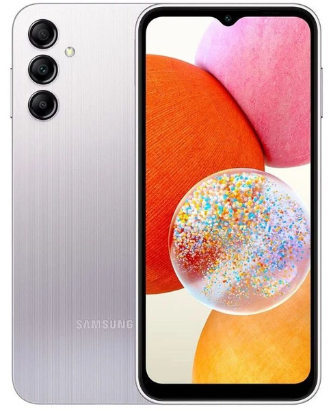 Смартфон Samsung Galaxy A14 128 ГБ 4 ГБ Серебряный 6.6 SM-A145P купить ...