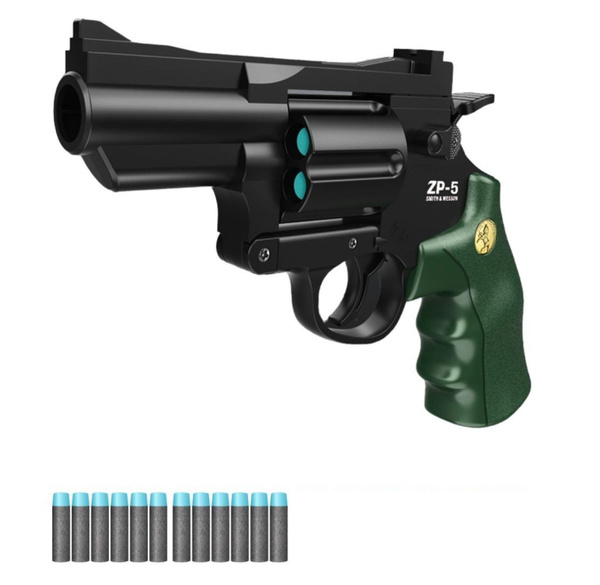 Револьвер игрушечный Smith&Wesson ZP-5 с мягкими пулями - купить с ...