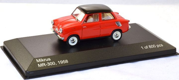 Коллекционная модель MIKRUS MR-300 1958 Red/Black - купить в интернет ...