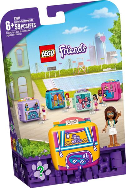 Конструктор LEGO Friends 41671 Кубик Андреа для плавания-LEGO Оригинал ...