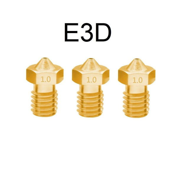 Сопло для 3д принтера E3D 1.0 мм для 3D принтера сопло, комплект 3 шт ...