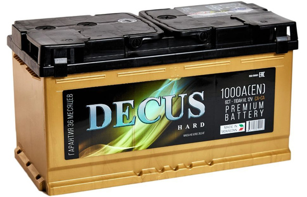 Аккумулятор автомобильный DECUS decus110 купить по выгодной цене в ...