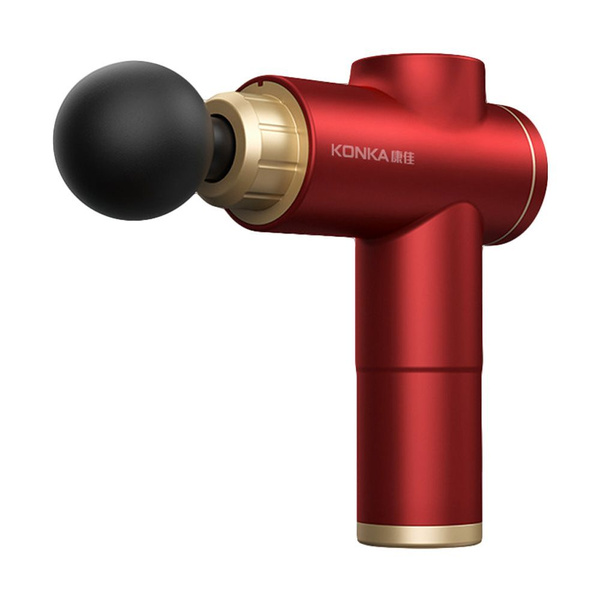 Массажер для тела перкуссионный MSG-020 электрический, вибрационный, 8 насадок, беспроводной ...