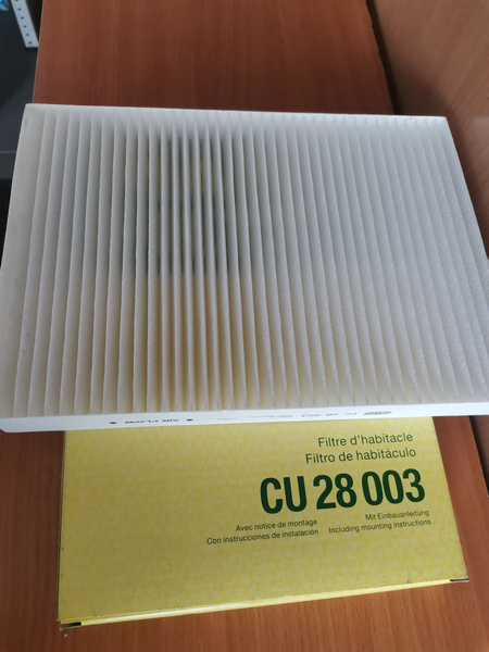 Фильтр салонный MANN FILTER CU28003 - купить по выгодным ценам в интернет-магазине OZON (939744022)