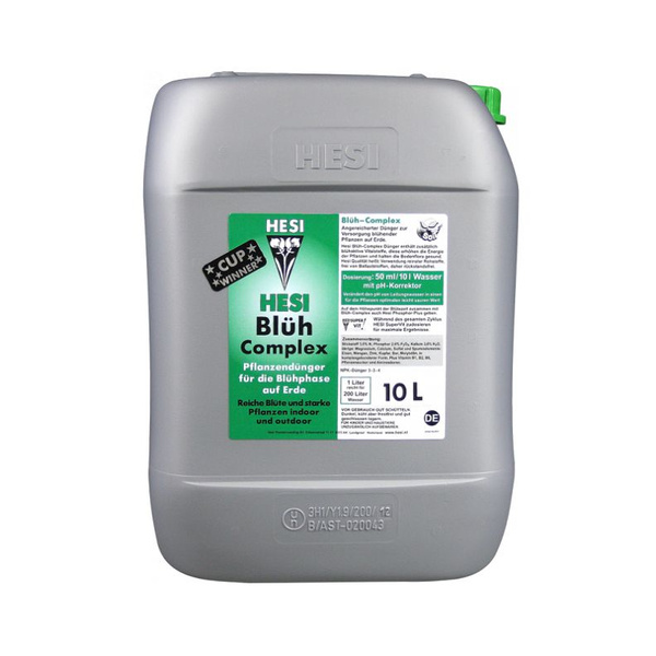 Органическое удобрение Hesi Bloom Complex 10 л купить на OZON по низкой цене (955410910)