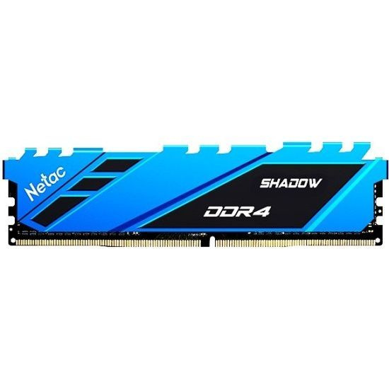Модуль оперативной памяти Netac DDR4 16Gb 3200MHz pc-25600 Shadow Blue ...