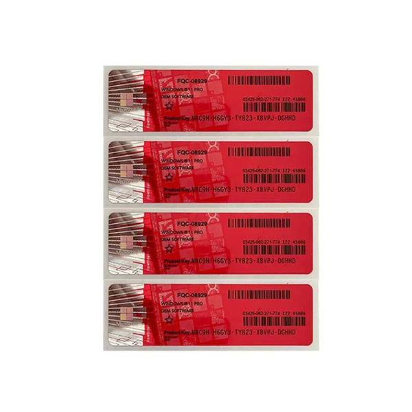 10 шт./лот Windows 11 Professional OEM COA (профессиональная) / Win11 ...