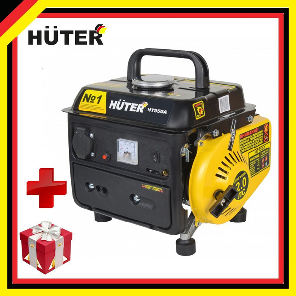 Электрогенератор HT950A Huter, ручной стартер, 650 Вт, 64/1/1 - купить ...