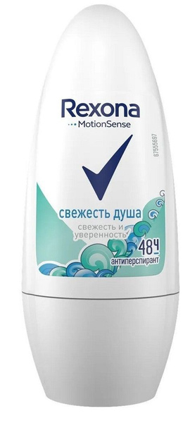 Характеристики Rexona део-ролл женский Свежесть душа 50мл подробное ...