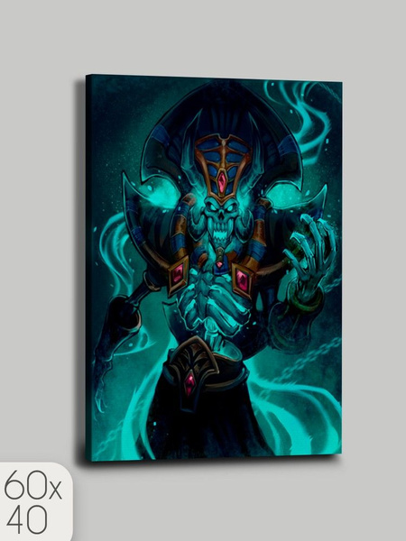 Картина интерьерная на холсте игра Warcraft WOW World of Warcraft (PS, Xbox, PC, Switch) - 1283 ...
