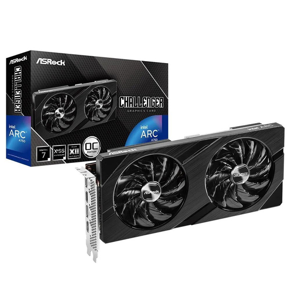 Видеокарта ASRock Intel Arc A750, 8 ГБ - купить по низким ценам в интернет-магазине OZON ...