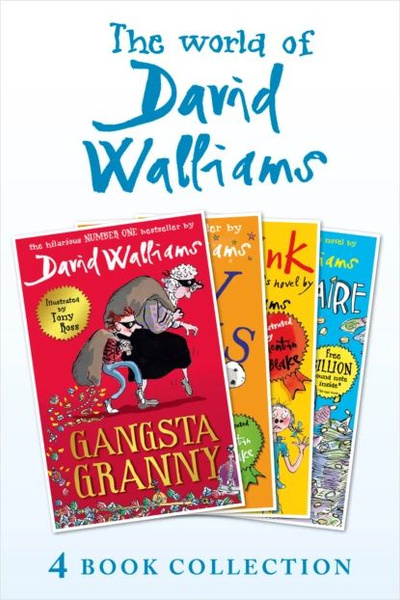 The World of David Walliams 4 Book Collection | Walliams David ...