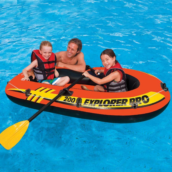 Надувная лодка "Explorer Pro 200" 196х102х33см., до 120кг. INTEX ...