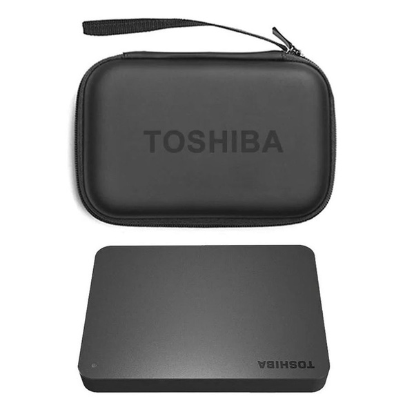 Toshiba 1 ТБ Внешний жесткий диск (DTB410), черный - купить с доставкой ...