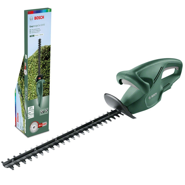 Кусторез аккумуляторный Bosch EasyHedgeCut 18-45 соло , От аккумулятора ...