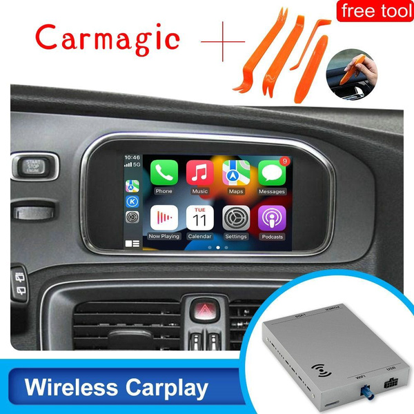 Беспроводной модуль CarPlay и Android Auto для автомобилей Volvo 2015-2019 года выпуска: V40 ...