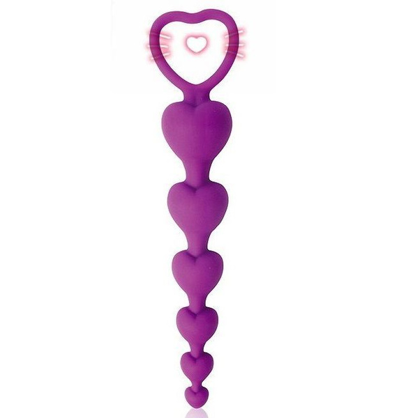 Bior toys Анальный стимулятор, цвет:фиолетовый, Без вибрации, 14см - купить с доставкой по ...