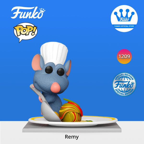 Фигурка Funko POP! Deluxe Disney Ratatouille Remy w/Ratatouille (Exc ...