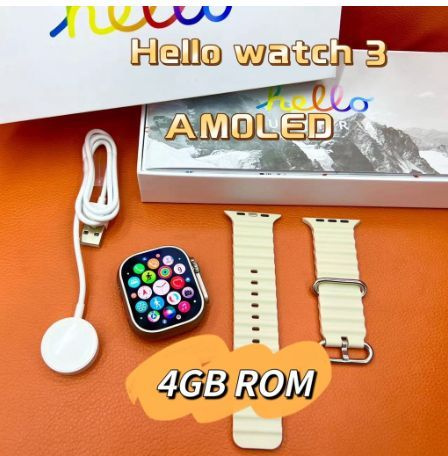 Купить смарт-часы Greentiger Hello Watch 3-SB-hei+jin+45/49MM-HYGJ-hei ...