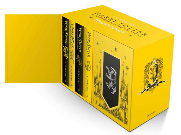 Harry Potter Hufflepuff House Editions Hardback Box Set. Rowling J. K ...