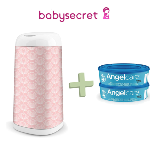 Накопитель подгузников AngelCare Dress up + (Чехол РОЗОВЫЙ) +2 КАССЕТЫ - купить с доставкой по ...