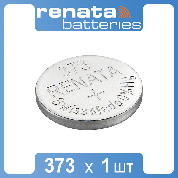 Часовая батарейка Renata 373 1шт - купить с доставкой по выгодным ценам ...