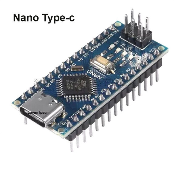 Контроллер Arduino Nano V3 0 Ch340 Type C 2 шт купить с доставкой