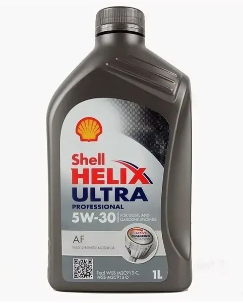 Масло моторное Shell HELIX ULTRA PROFESSIONAL AF 5W-30 Синтетическое ...