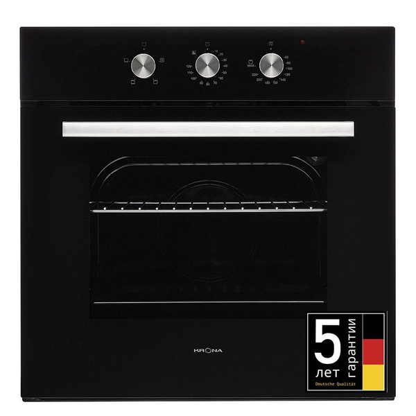 Духовой шкаф KRONA ESSENZA 60 BL G2 встраиваемый электрический ...