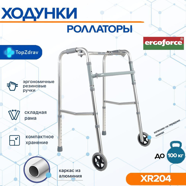 Ходунки Dayang Medical XR204 шагающие Е 0201 - купить с доставкой по ...