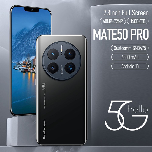 Смартфон Qualcomm Mate 50 Pro紫色智能手机 - купить по выгодной цене в ...