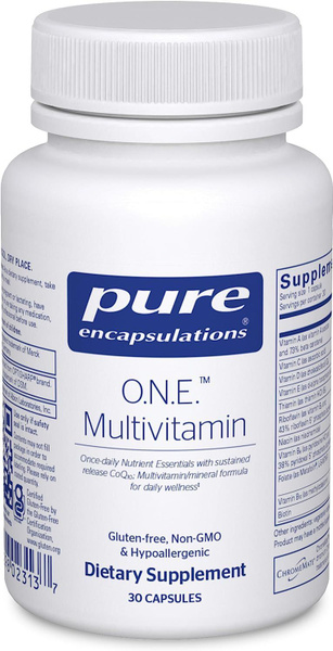 O.N.E Мультивитамин, O.N.E. Multivitamin, Pure Encapsulations, 30 ...
