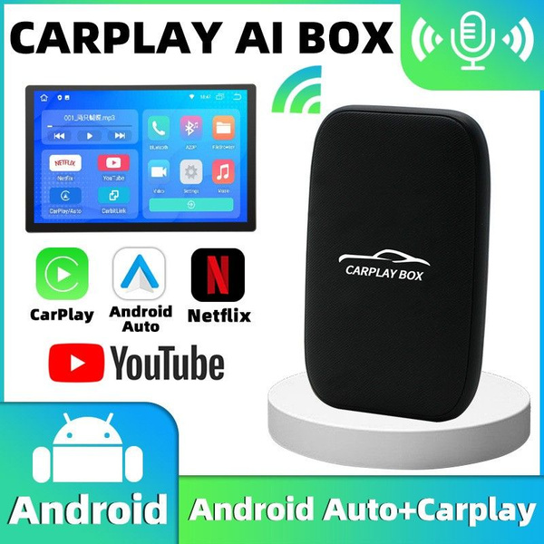 Портативный CarPlay Mini Ai Box Andoroid Беспроводной Android Auto ...