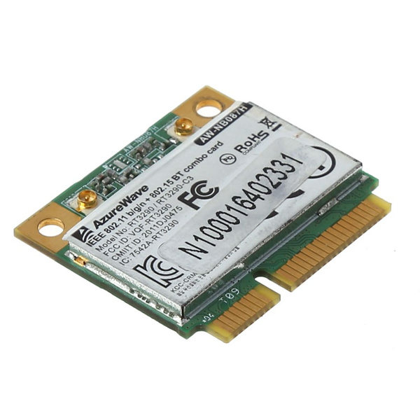 Характеристики Адаптер беспроводной локальной сети Mini PCIE Half Size ...