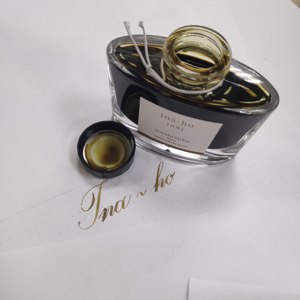 Чернила ДЛЯ ПЕРЬЕВОЙ РУЧКИ бутилированные "Iroshizuku" PILOT "INA-HO ...