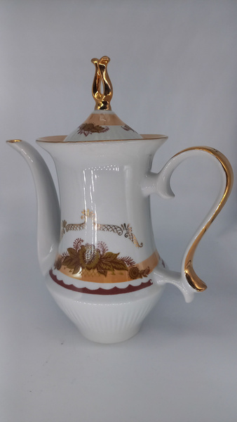 Винтажный советский фарфоровый кофейник, Барановка, СССР винтаж купить ...