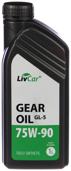 Масло трансмиссионное LIVCAR GEAR OIL GL-5 75W90 (1л) - купить по ...