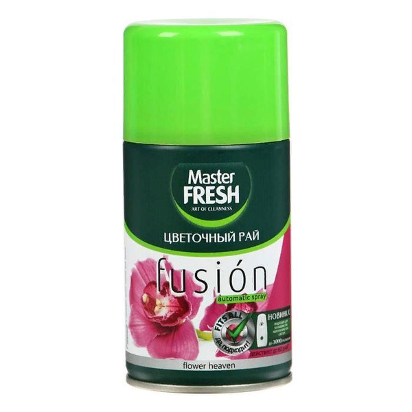 Характеристики Master FRESH Освежитель воздуха Цветочный рай (сменный ...