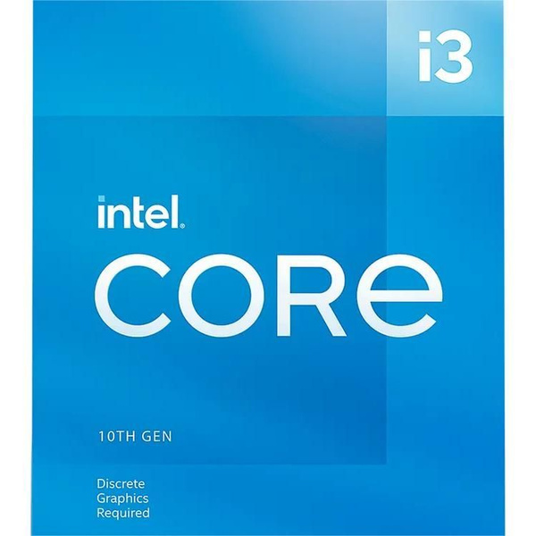 Процессор Intel Intel Core i3-10105F Core i3 10-го поколения, BOX (с ...