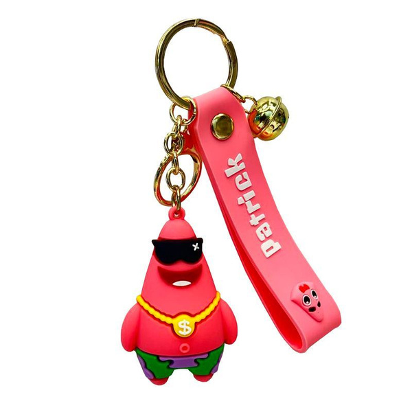 Брелок резиновый для ключей SpongeBob (Patrick SWAG) - купить с ...