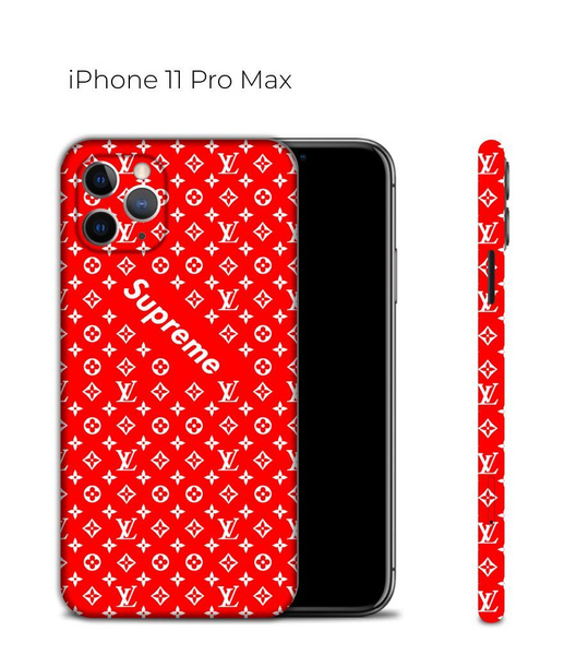 Защитная пленка на Айфон 11 Pro Max с защитой краёв / Виниловая ...