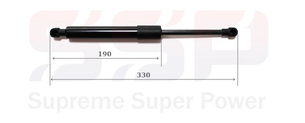 Амортизатор капота 81161-c5000 SSP 81161-C5000S - SSP арт. 81161-C5000S ...