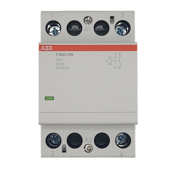 Модульный контактор ESB 40-20N-06 40А 2НО 0NC 220B ABB 1SAE341111R0620 ...