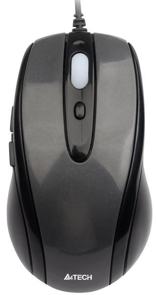 Мышь A4Tech N-708X-1 V-Track Padless чёрный серый USB N-708X-1 - купить ...