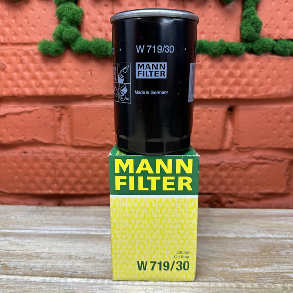 Фильтр масляный MANN FILTER Mann W719/30 арт. W719/30 - купить по ...