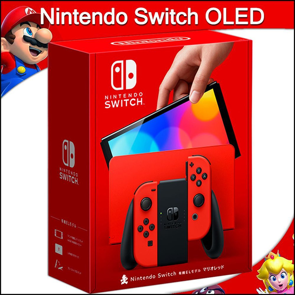 Нинтендо Игровая консоль,Nintendo Switch OLED-7.0 дюйм (Mario Red ...