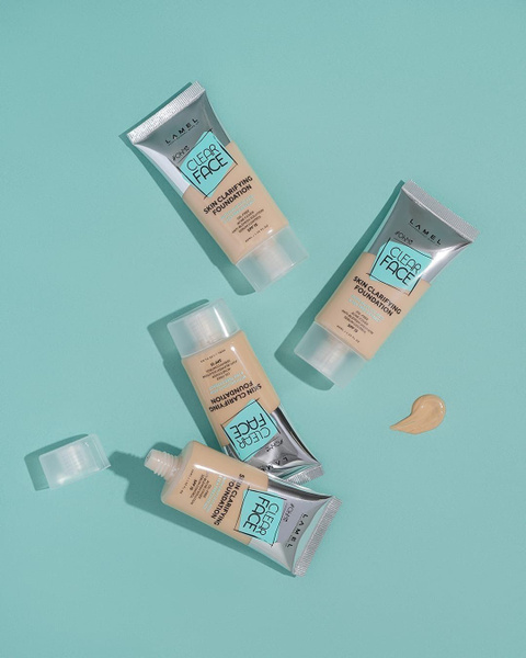 Lamel Тональный крем OhMy Clear Face, тон 402 глубокий бежевый - купить ...